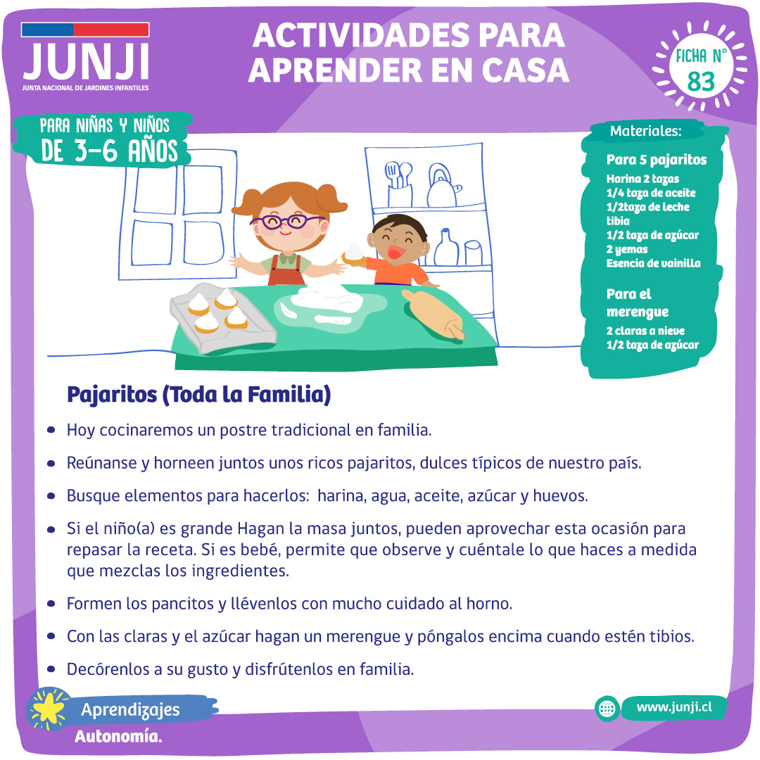 Nuevas fichas: Actividades pedagógicas para realizar en casa 3 a 6 años ...